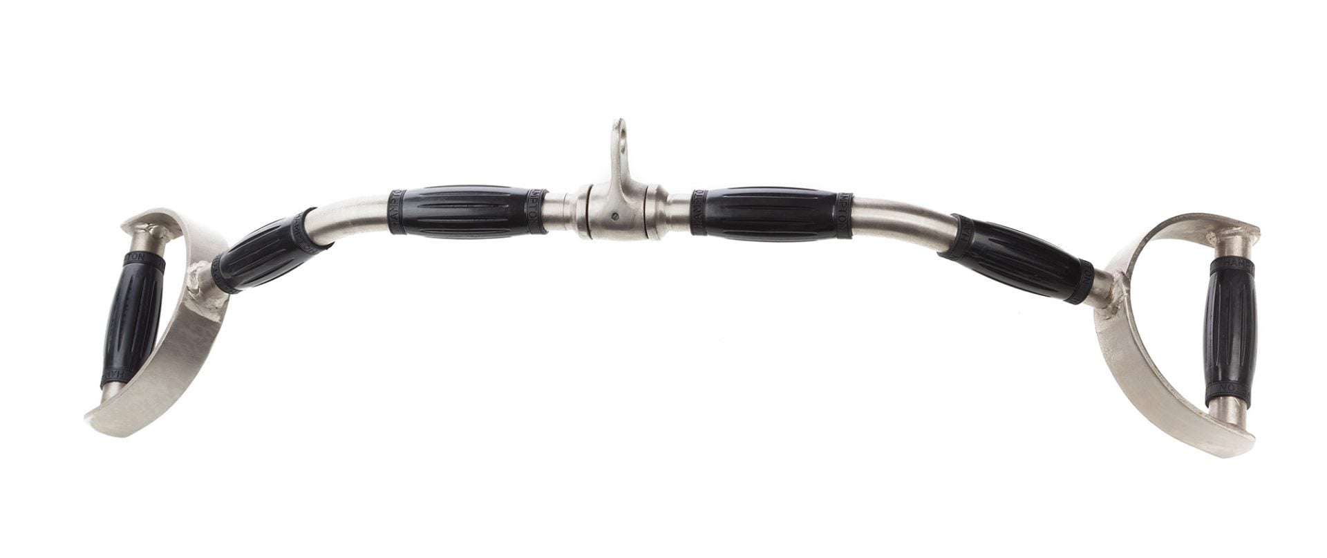 34" Chrome Pro Style Lat Bar with Urethane Ergonomic Grips | Revolving ...